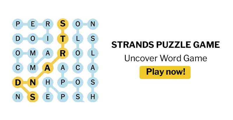 What are the rules of Strands NYT Game?